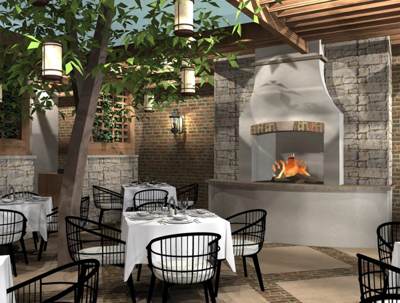 Tuscan Restaurant Design
